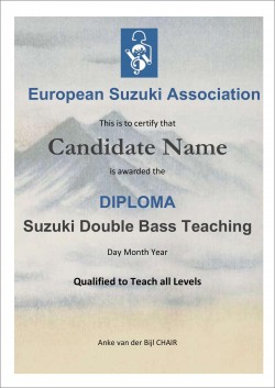 Examinations » European Suzuki Association